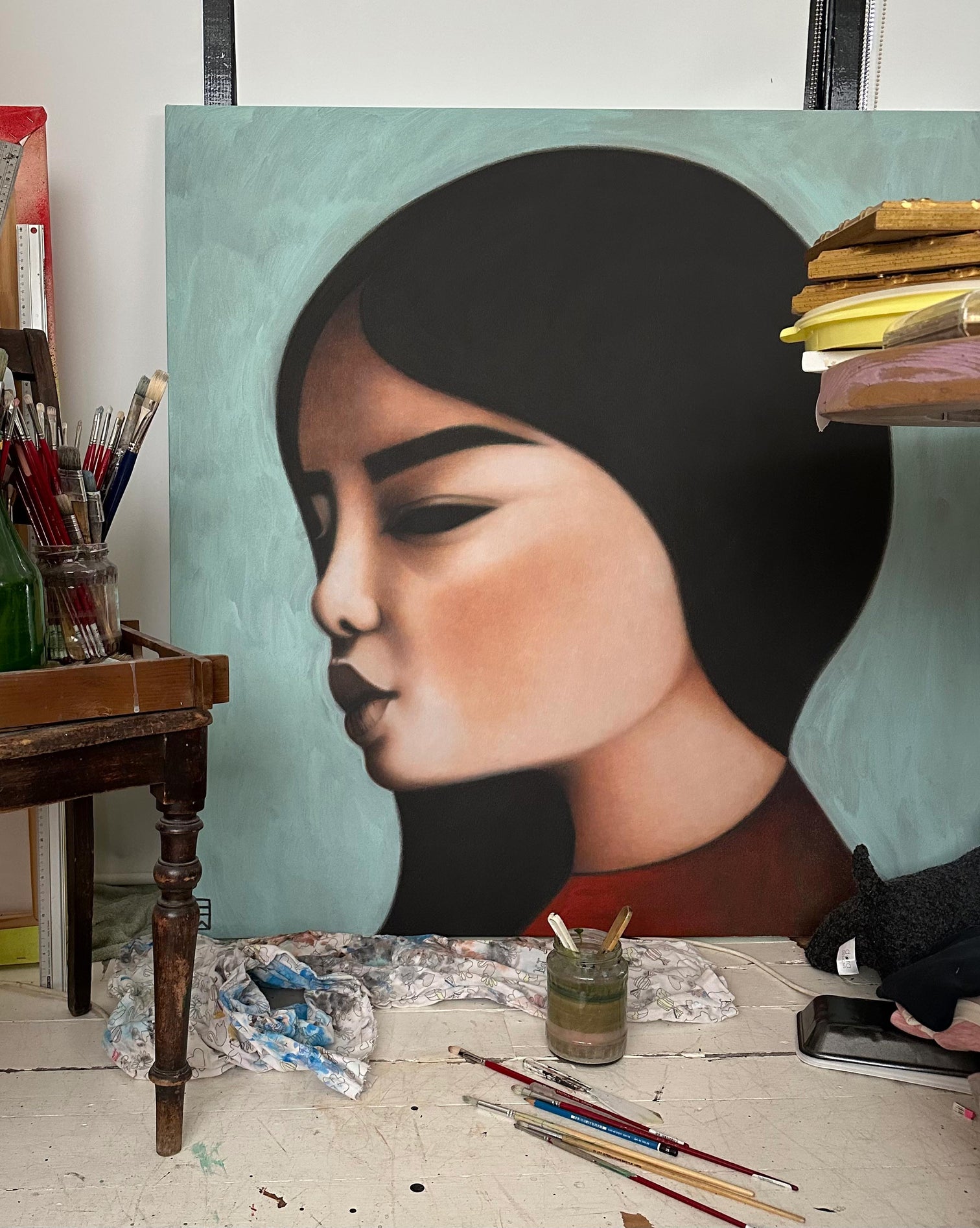 The Girl – Art by Poh